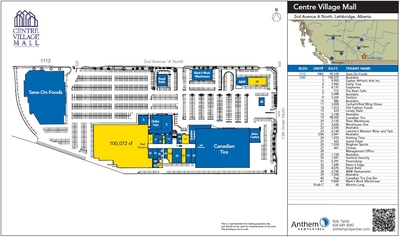 Centre Village Mall in Lethbridge, Alberta - 19 Stores, Hours, Location ...