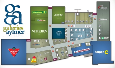 Galeries Aylmer in Gatineau, Quebec - 70 Stores, Hours, Location ...