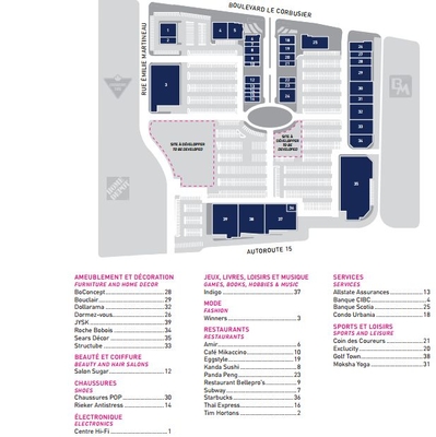 Le Quartier Laval in Laval, Quebec - 33 Stores, Hours, Location ...