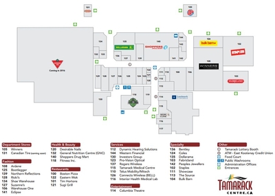 Tamarack Centre in Cranbrook, British Columbia - 39 Stores, Hours ...
