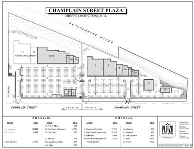 Champlain Street Plaza in Dieppe, New Brunswick - 20 Stores, Hours ...