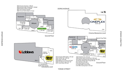 Empress Walk in North York, Ontario - 31 Stores, Hours, Location ...