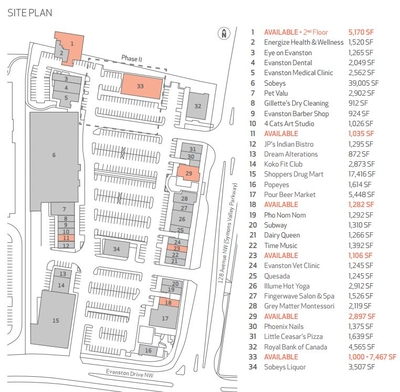 Evanston Towne Centre in Calgary, Alberta - 28 Stores, Hours, Location ...