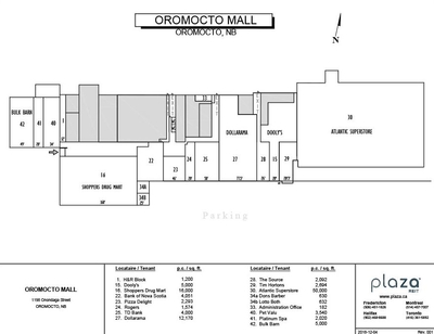 Oromocto Mall in Oromocto, New Brunswick - 16 Stores, Hours, Location ...