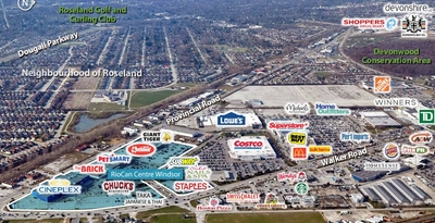 RioCan Centre Windsor in Windsor, Ontario - 12 Stores, Hours, Location ...